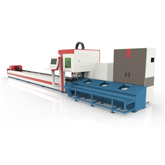 Semi-automatic Tube Laser Cutting Machine with Unloading System - Buy ...